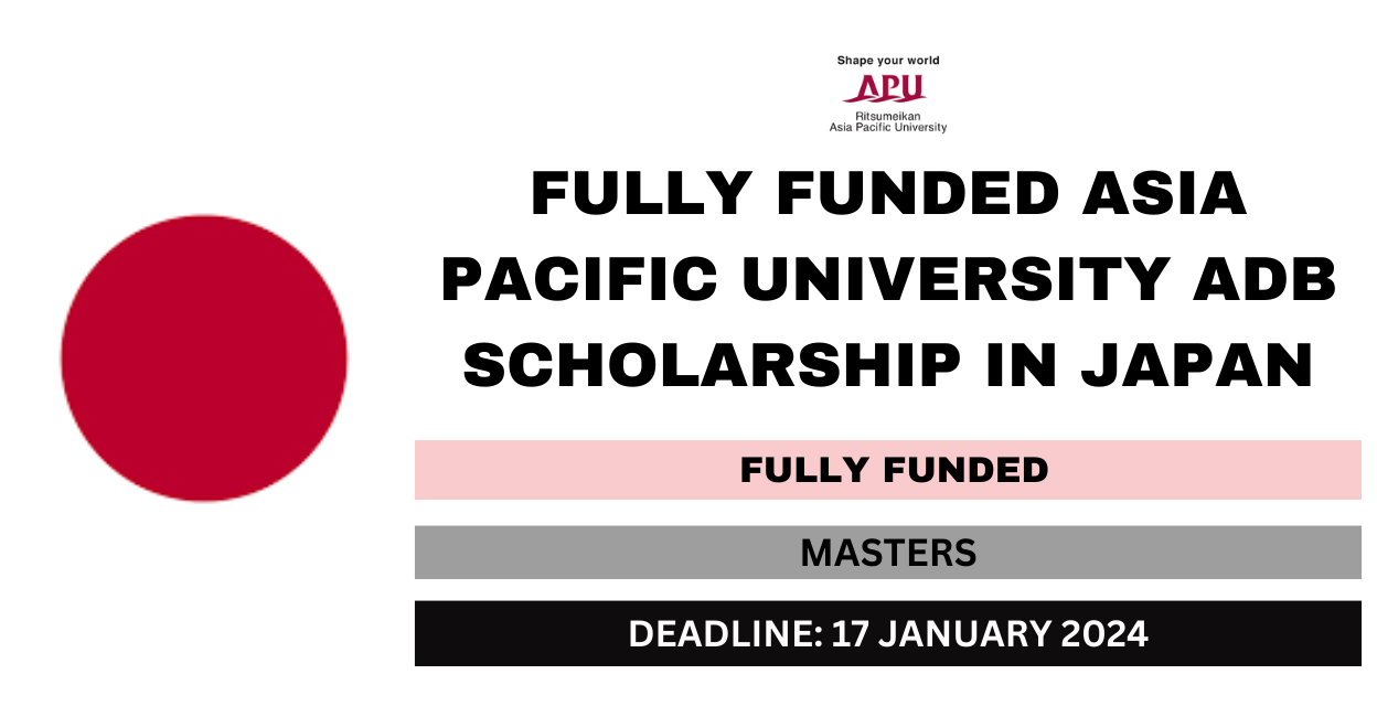 Fully Funded Asia Pacific University ADB Scholarship In Japan 2026 - FlashLearners
