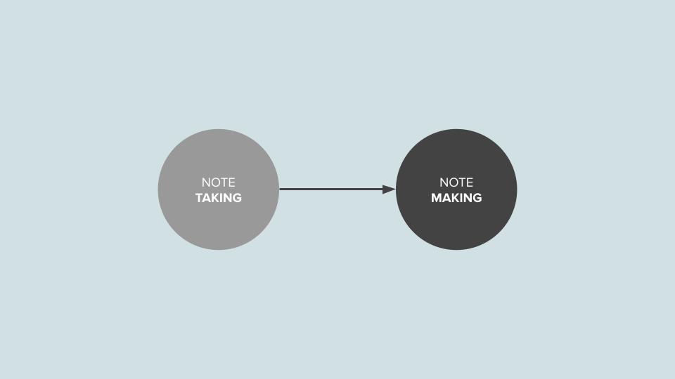 Distinguishing Between Note-Taking And Note-Making: A Comprehensive ...